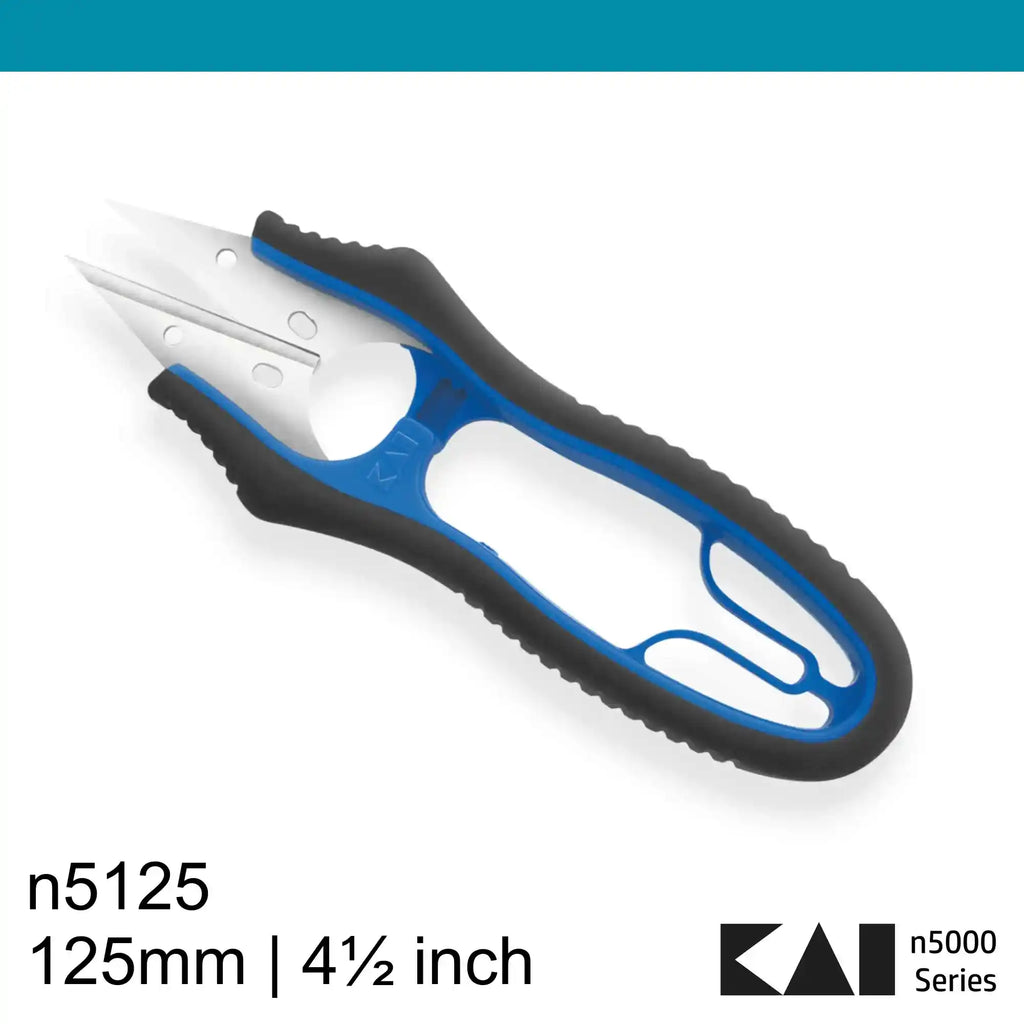 Kai n5125 Ergonomic Thread Snips 125 mm | Bladeology – Bladeology Australia