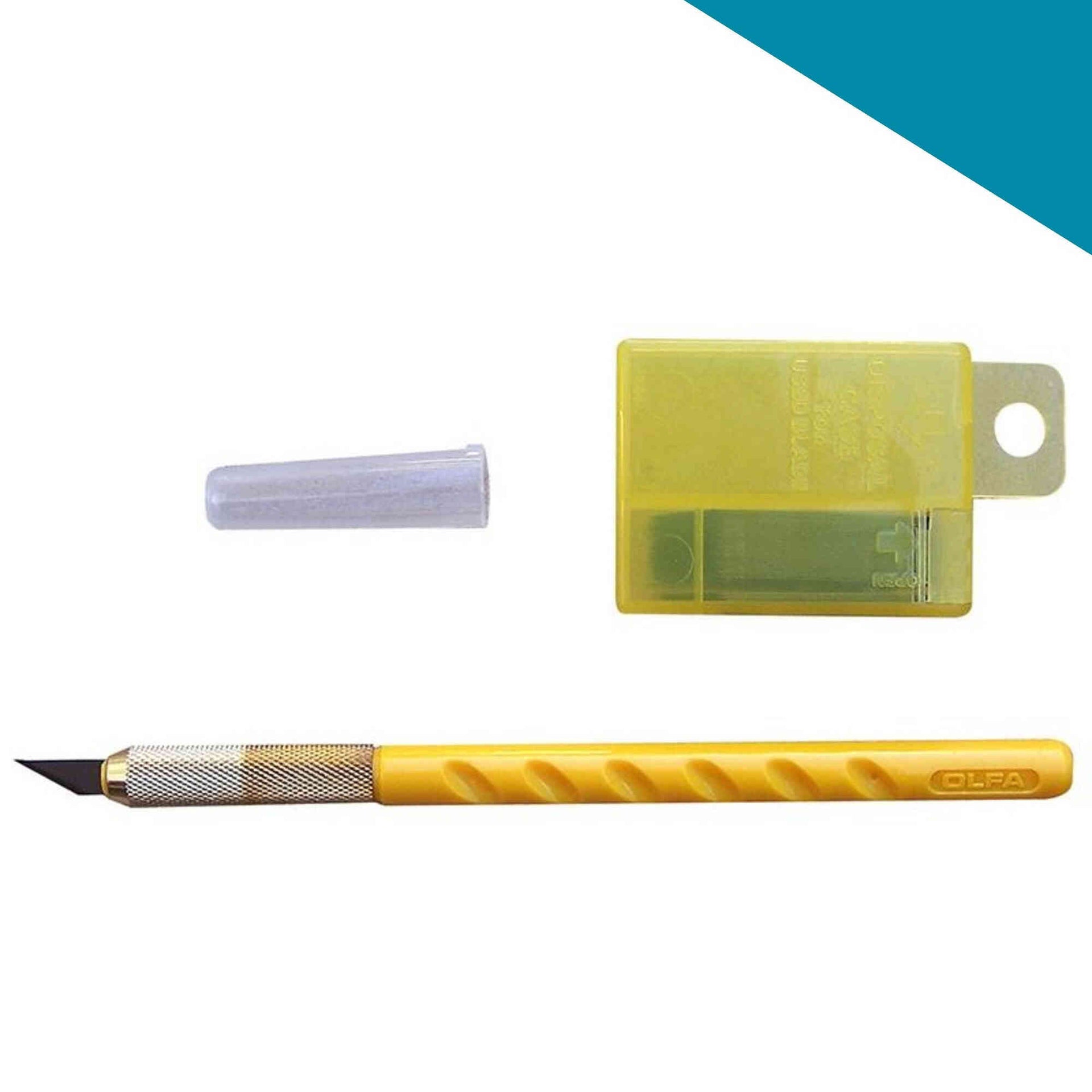 Olfa Art Knife AK-1 with 5 blades | Bladeology – Bladeology Australia